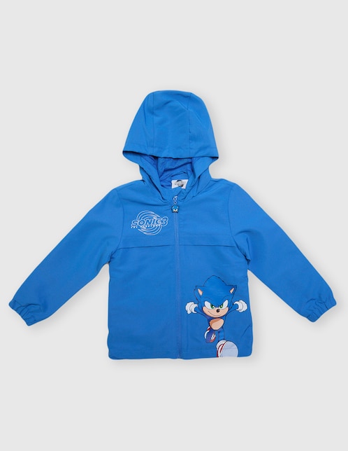Impermeable Sonic Sonic para niño 1